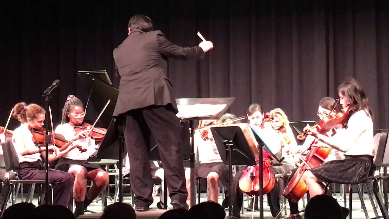 Violin orchestra concert 2019-part 1 - YouTube