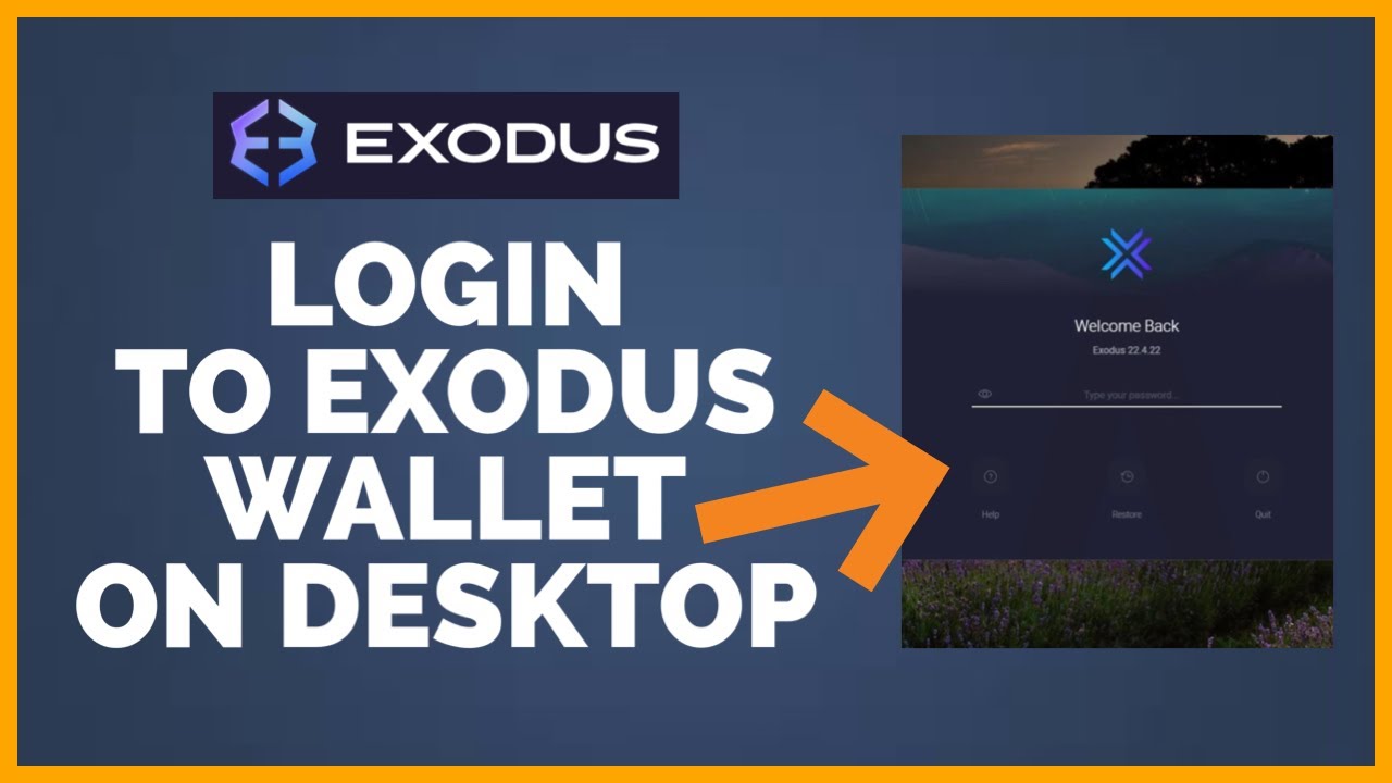 How To Login To Exodus Wallet On Desktop? - YouTube