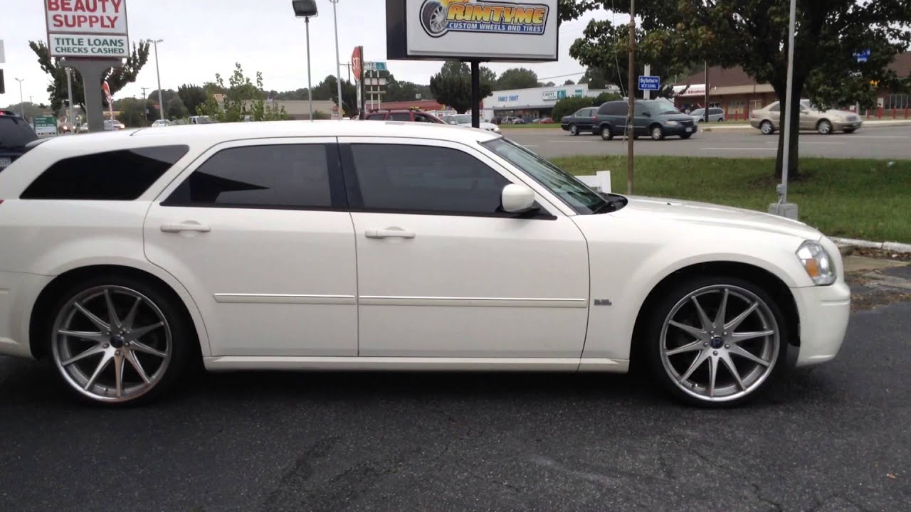 2005 DODGE MAGNUM SITTING 22 RHOHANA RC10 WRAPPED 255/30-22 LEXANI ...