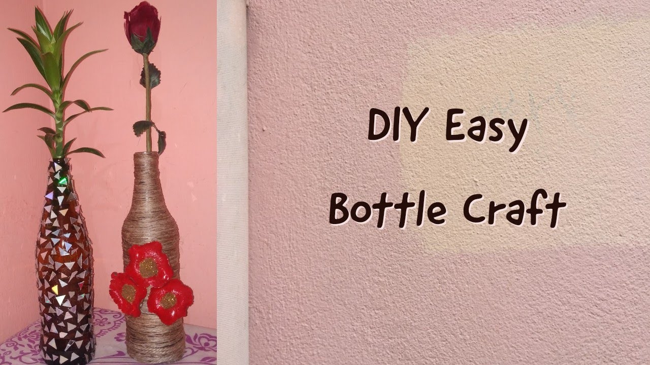 Easy Bottle Craft | Plastic Bottle Craft Ideas | Bottle Art | Sahaslife ...