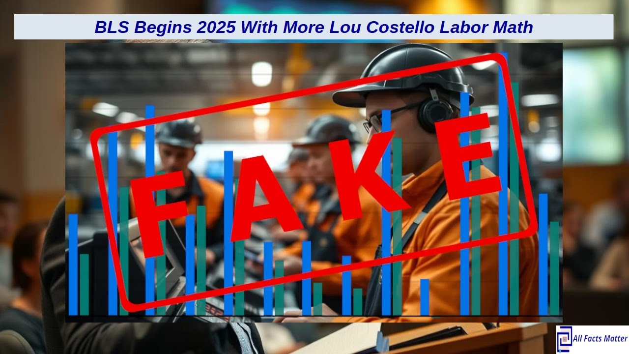 BLS Begins 2025 With More Lou Costello Labor Math (VIDEO) - YouTube