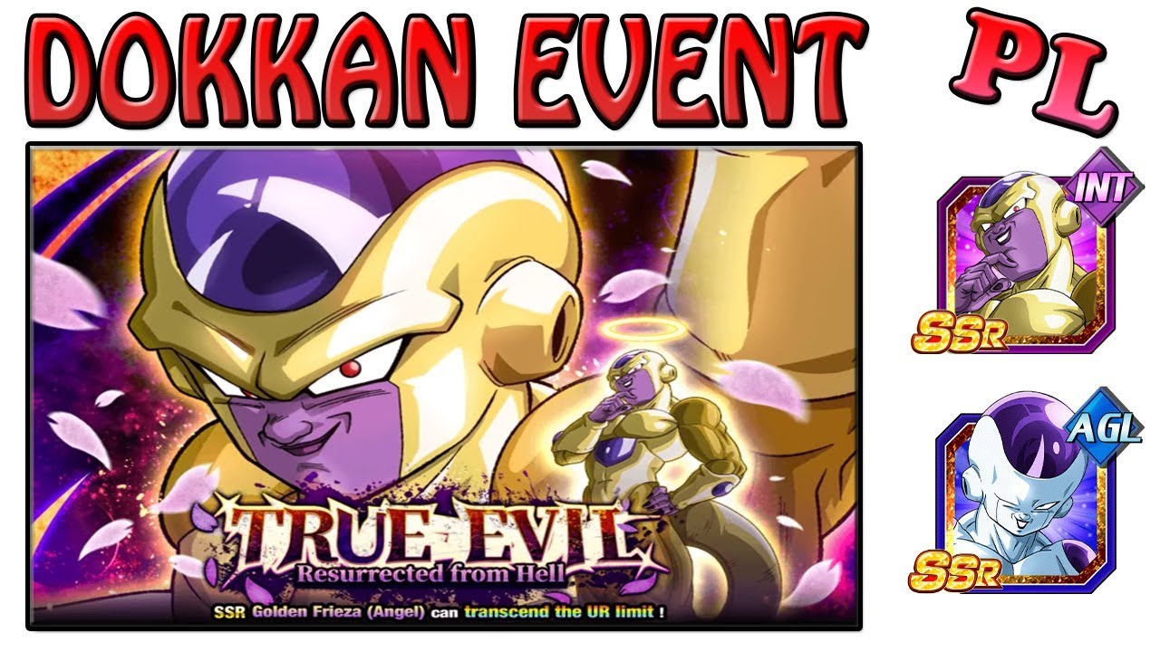 AGL F2P GOLDEN FRIEZA (ANGEL) True Evil Resurrected from Hell event pl ...