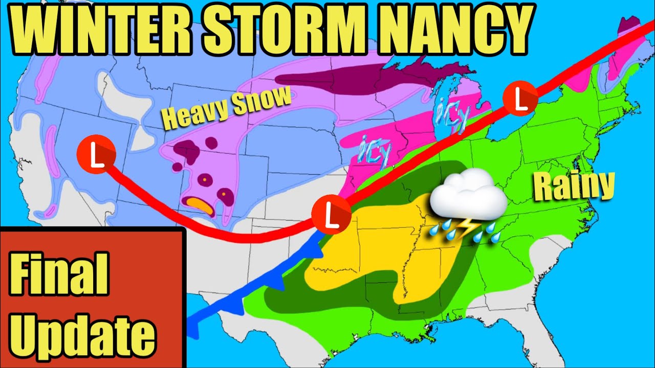 Winter Storm Nancy | Timing, Impacts, and Details! | Update #2 | Final ...