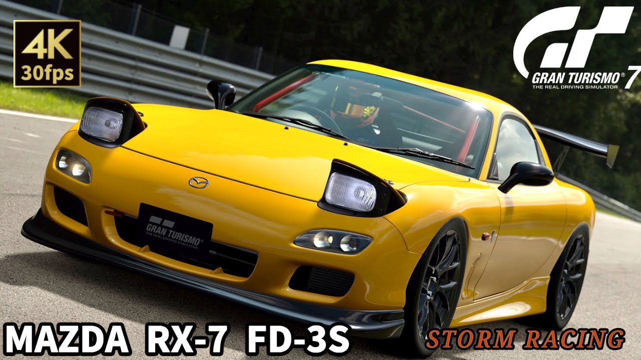 【GT7】787Bのエンジンを積んだ1003馬力のRX-7 FD-3S1037kg【グランツーリスモ7】天使の咆哮 - YouTube