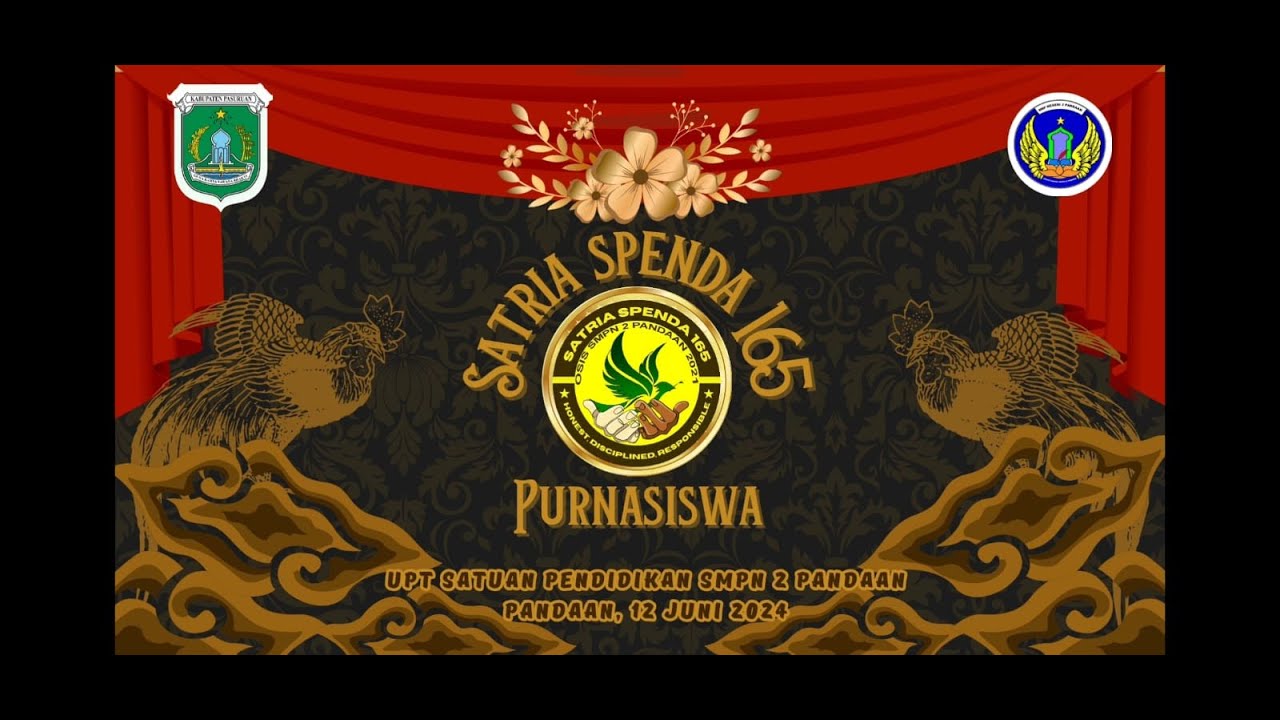 Purnasiswa Satria Spenda 165 - SMPN 2 Pandaan - YouTube