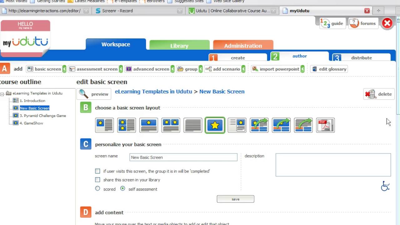How to Insert eLearning Games and Interactions into Udutu - YouTube