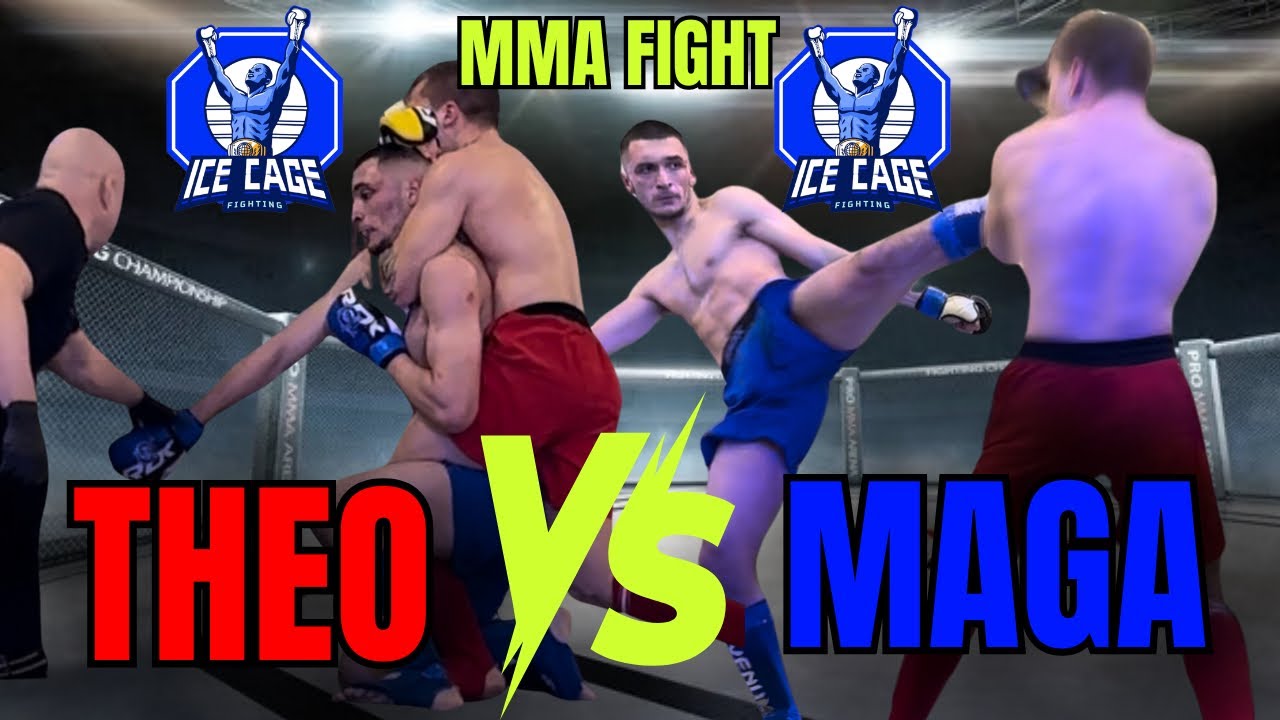 ICE CAGE 1 THEO VS MAGA OTTELUN KOOSTE - YouTube