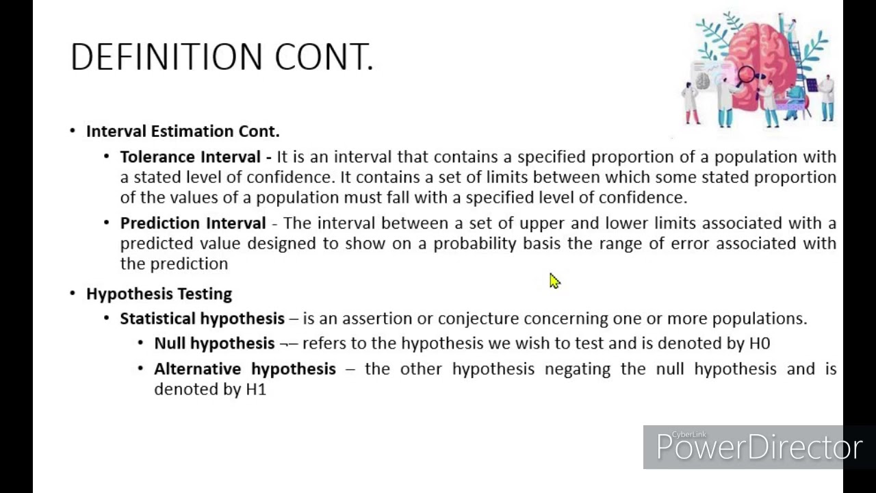 Basic Concepts of Inferential Statistics - YouTube