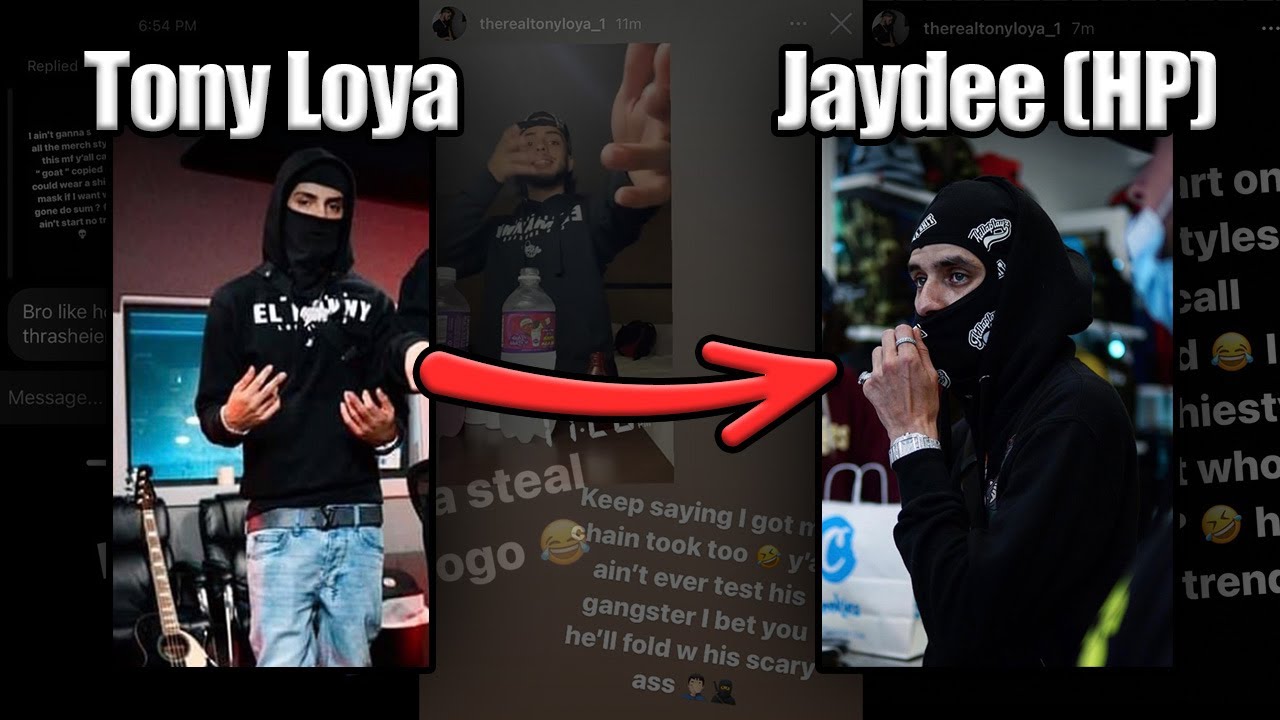 TONY LOYA gets CALLED OUT for "COPYING" JAYDEE once again!? + MORE INFO ...