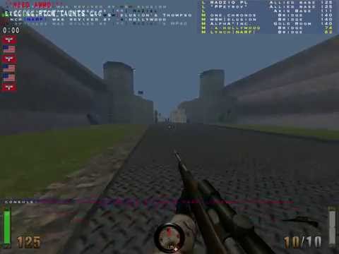 RtCW multiplayer S4NDMoD DUAL OBJECTIVE SERVER - YouTube