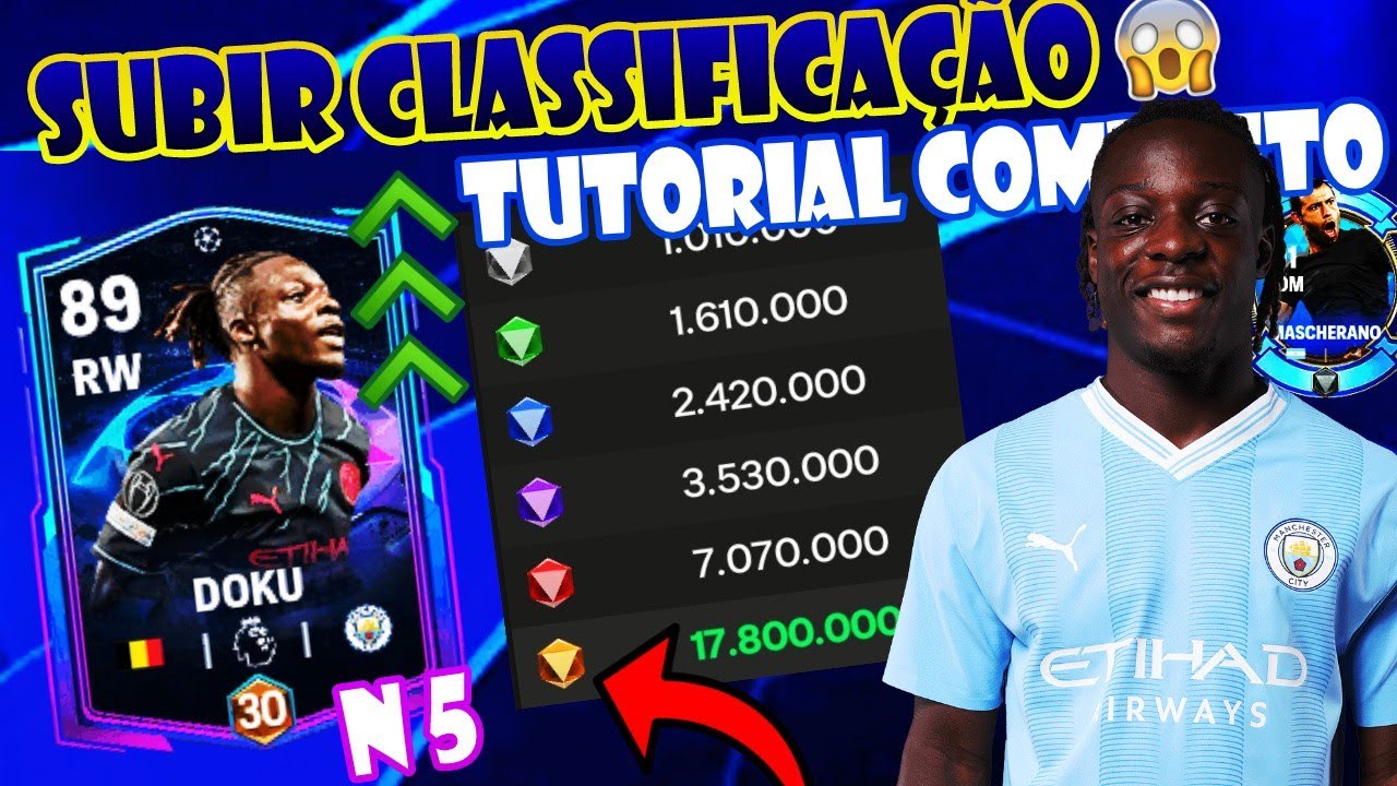 FC MOBILE “Como Subir Classificação dos Jogadores no FC Mobile e Ganhar ...