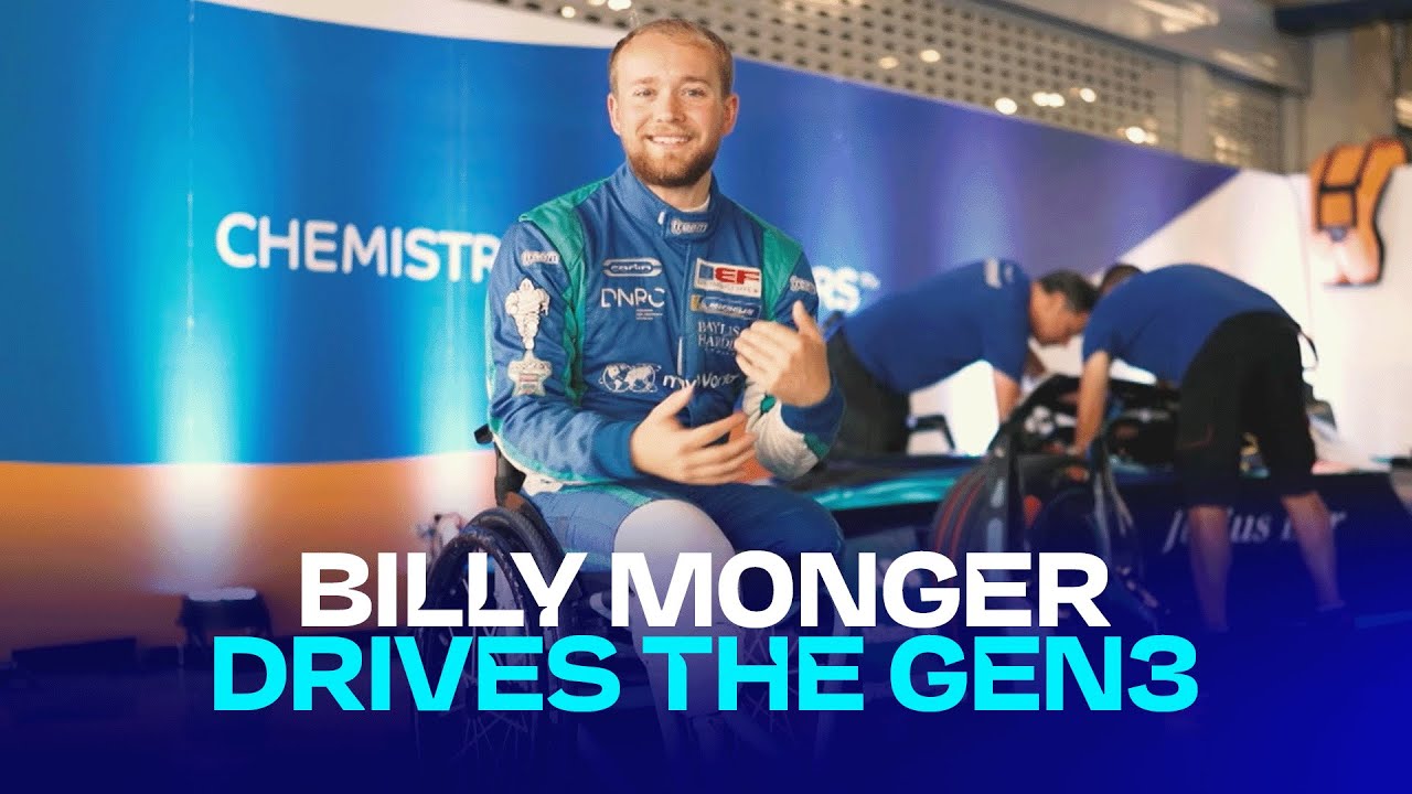 Billy Monger drives our GEN3 in Shanghai | Formula E - YouTube