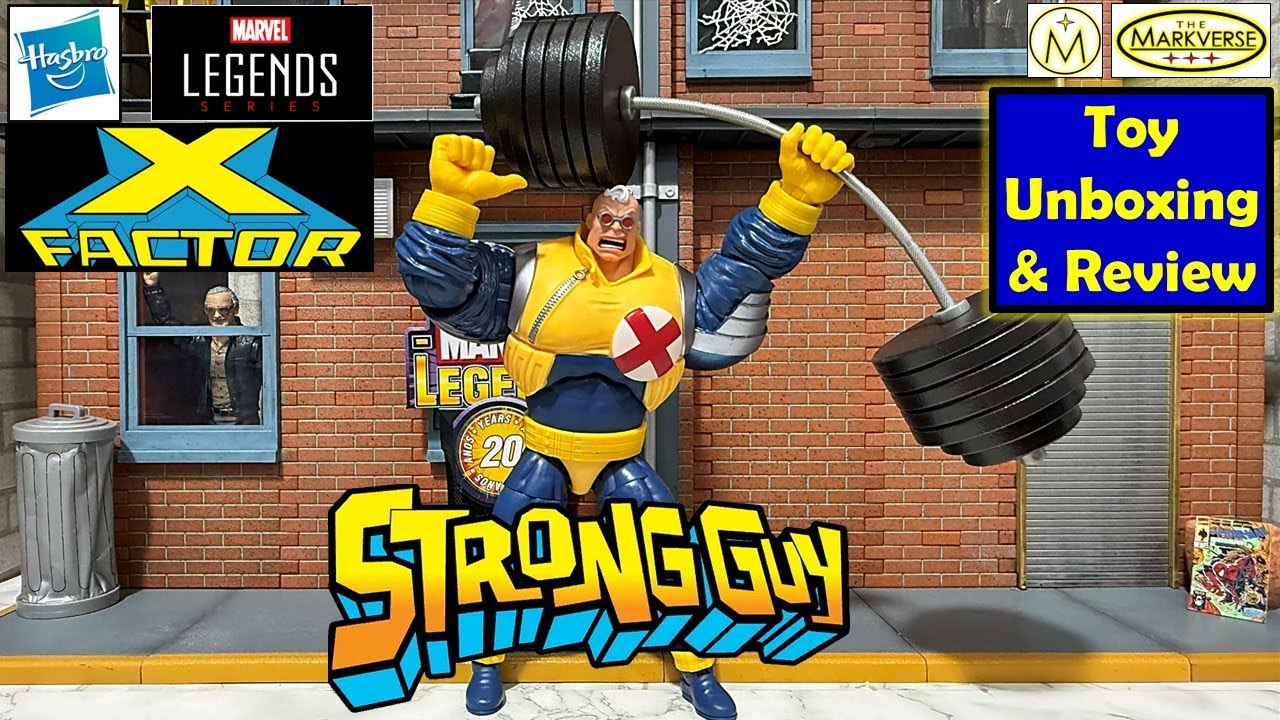 STRONG GUY (X-Factor) Hasbro's Marvel Legends Toy Unboxing & Review ...