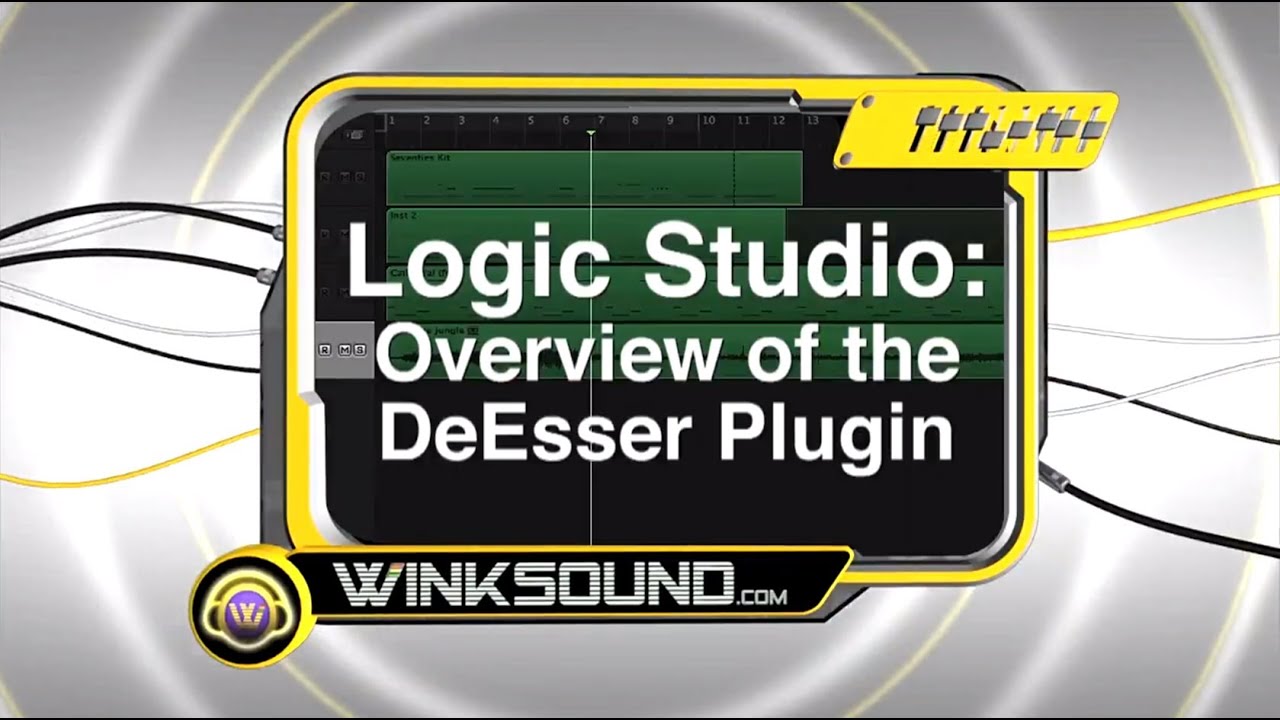 Logic Pro: Overview of the DeEsser Plugin | WinkSound - YouTube