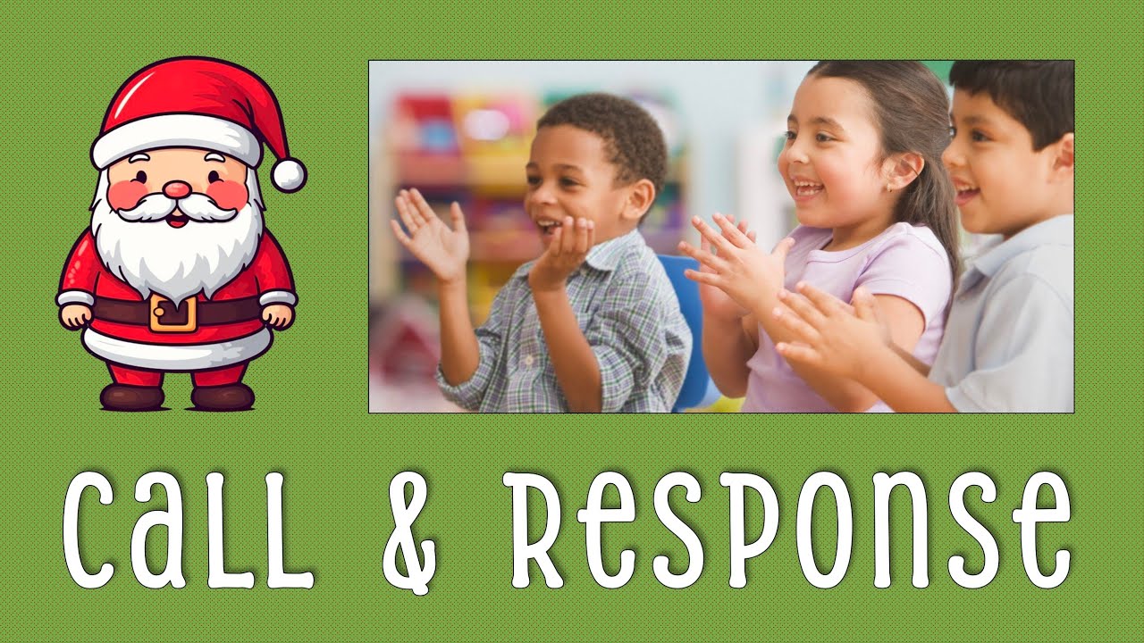 Call & Response Game for Kindergarten | Clap, Pat & Speak Echo ...