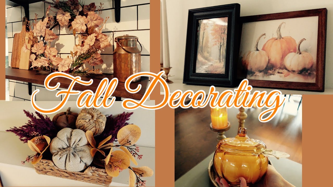 FALL DECORATE WITH ME 2024! 🍁 - YouTube