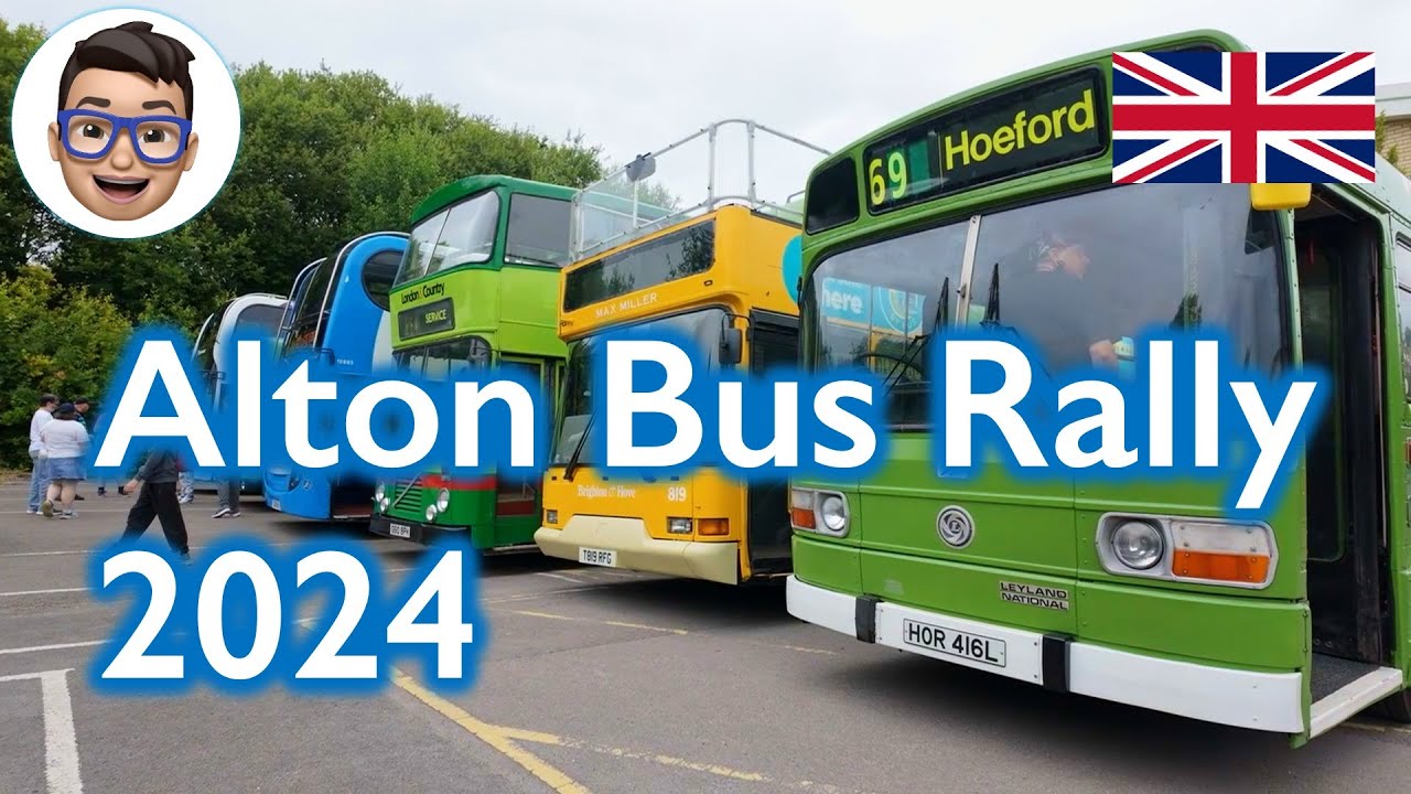 Alton Bus Rally 2024 | Leyland Titan PD2 | Associated Motorways - YouTube