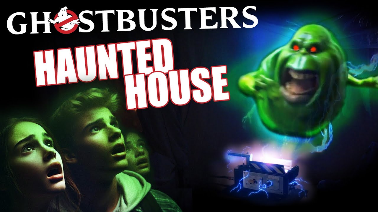 Incredible Ghostbusters Halloween Haunted House! - YouTube