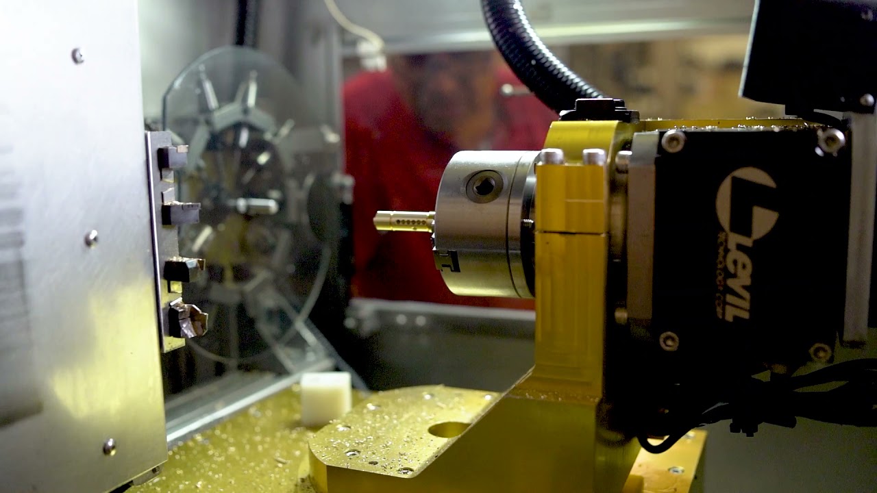 LMT 300 CNC By Levil Technology Mill Turn Highlight - YouTube