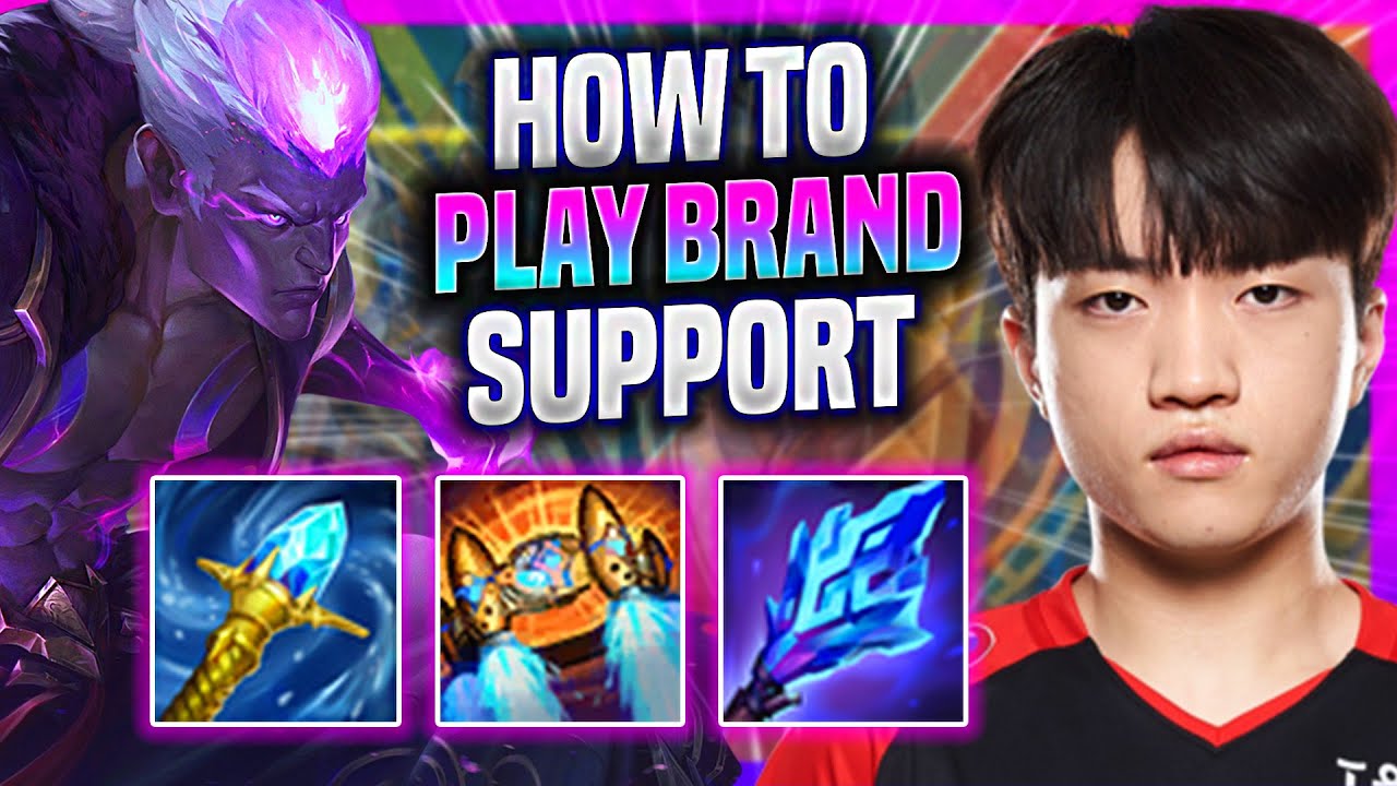 LEARN HOW TO PLAY BRAND SUPPORT LIKE A PRO! - T1 Keria Plays Brand ...