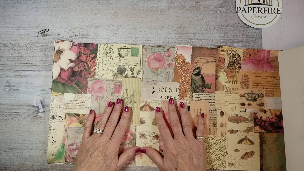 Collage board with guides Pt.1 - YouTube