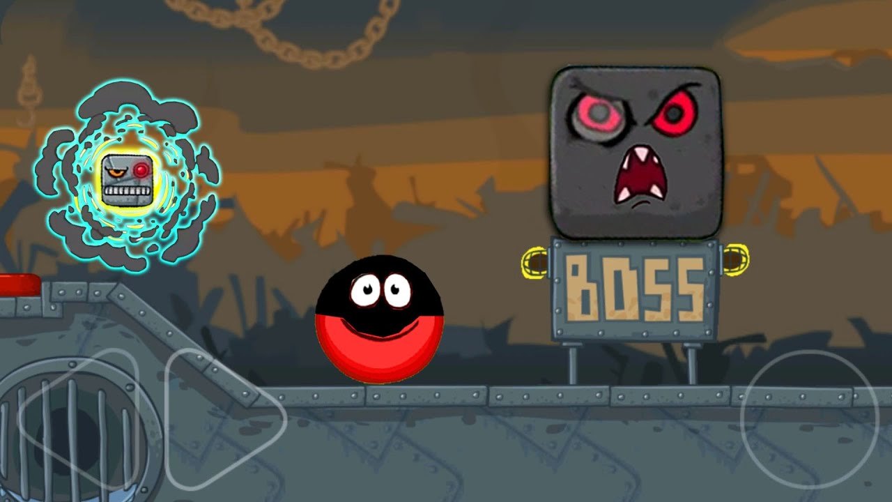 Red Ball 4 - Black-Red Ball Playing in Factory Level 36-40 with Green ...