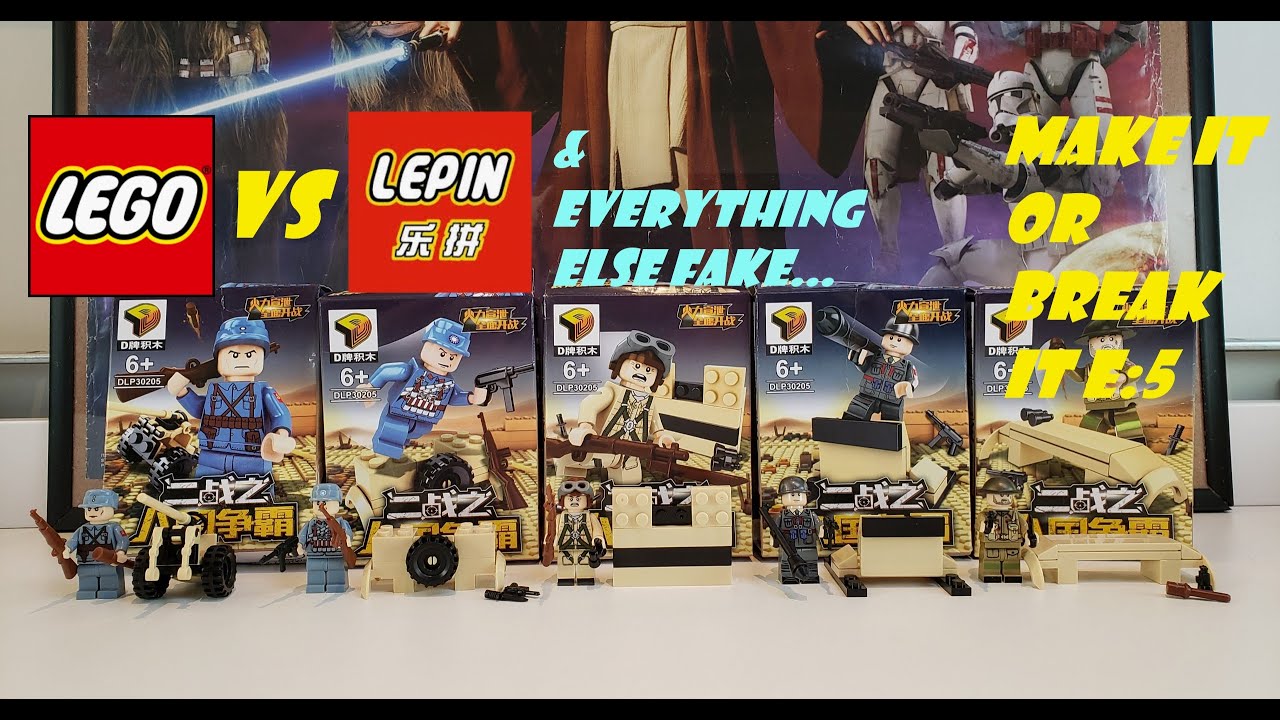 Make it or Break it, a Fake LEGO Series, Vietnamese Fake LEGO E:5 World ...