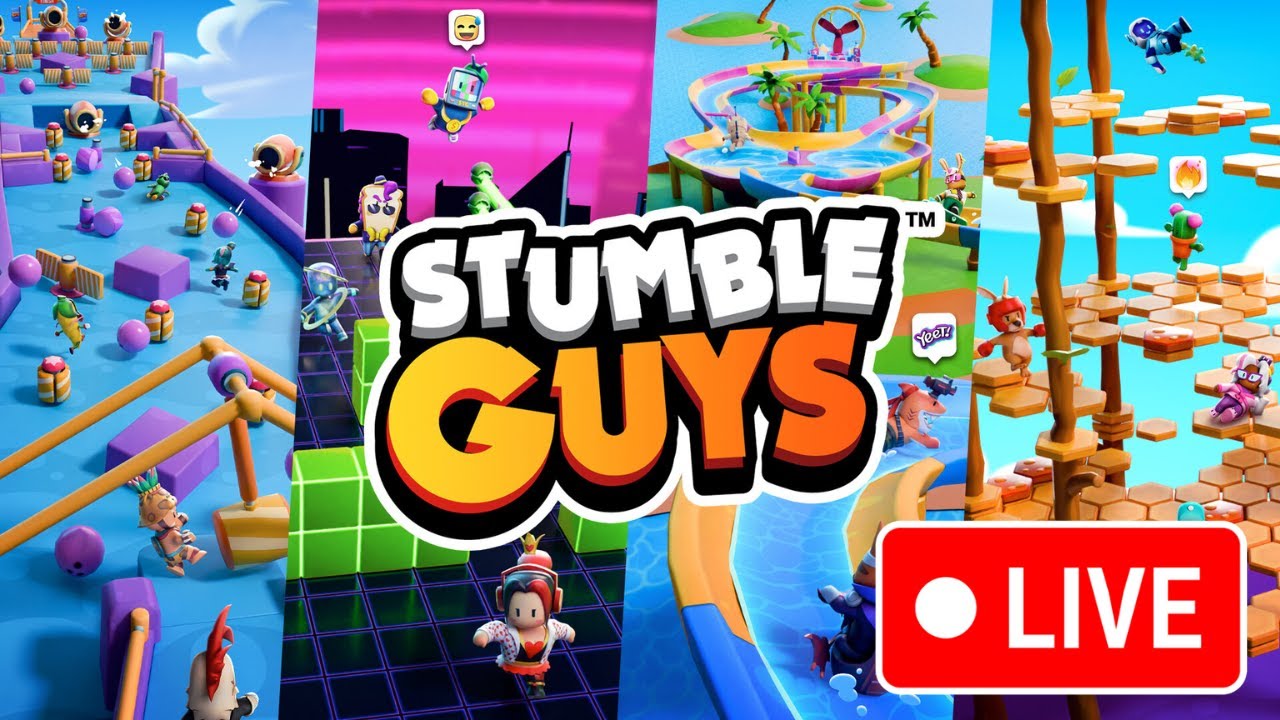 Stumble Guys votado por el chat UNETE #live #short #stream - YouTube