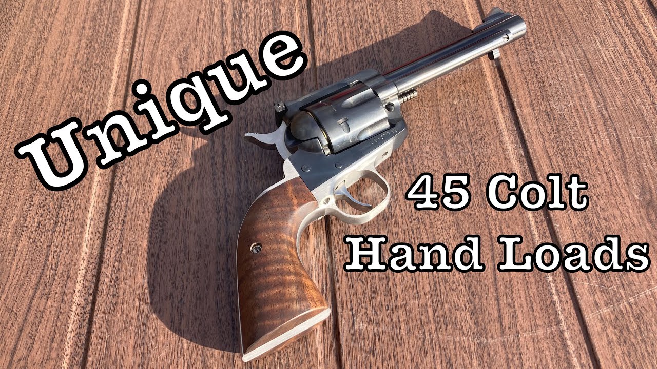 Unique! 45 Colt Hand Loads - YouTube