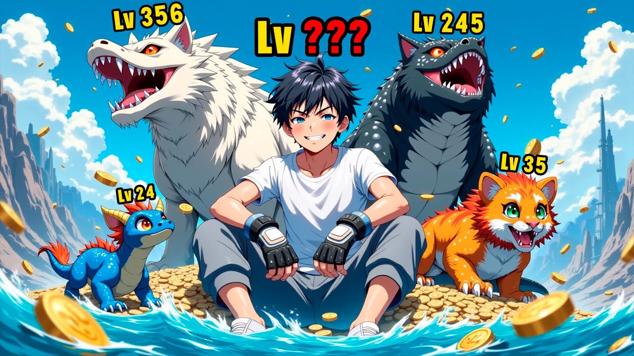 I Tamed All SS-RANK Mythical Beasts & Leveled Them Up To MAX ...