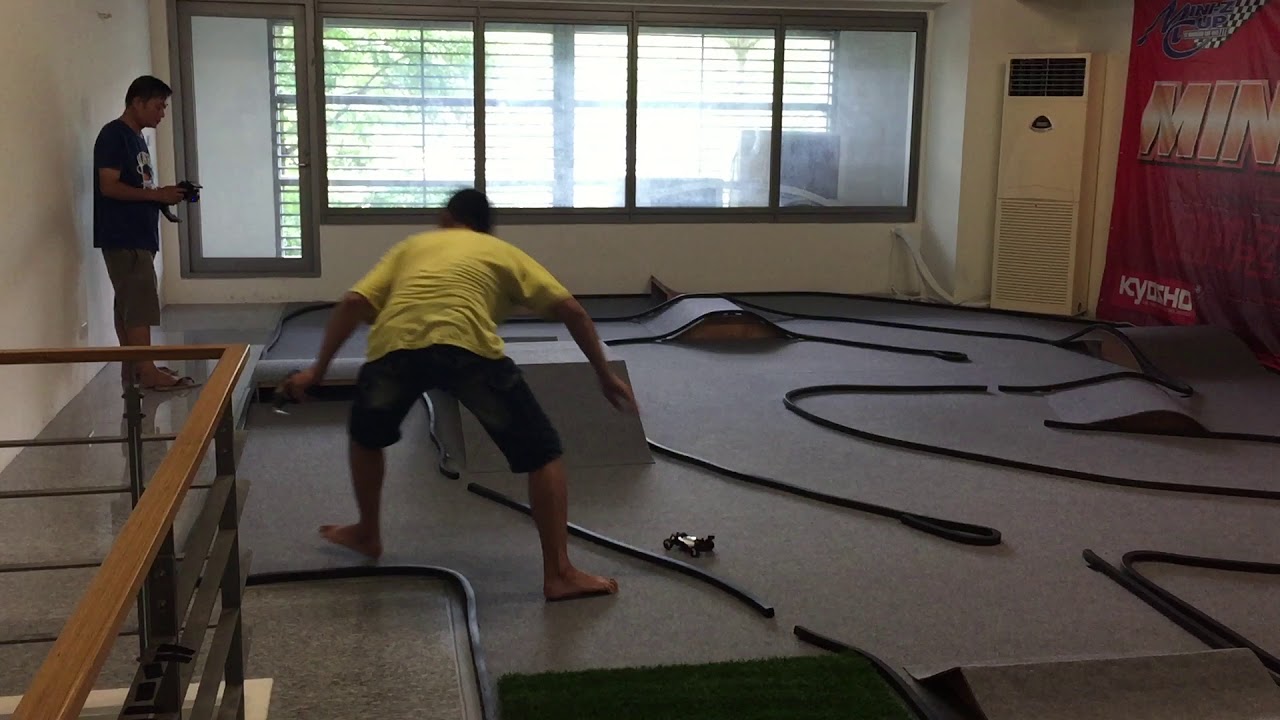 銘仁模型 MINI-Z BUGGY race track 2 - YouTube