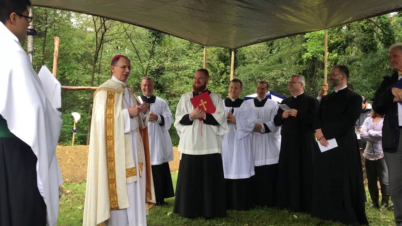 St Joseph College Seminary groundbreaking - YouTube