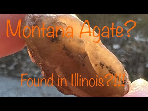 Rockhounding the Mississippi River for Montana agates and cutting ...