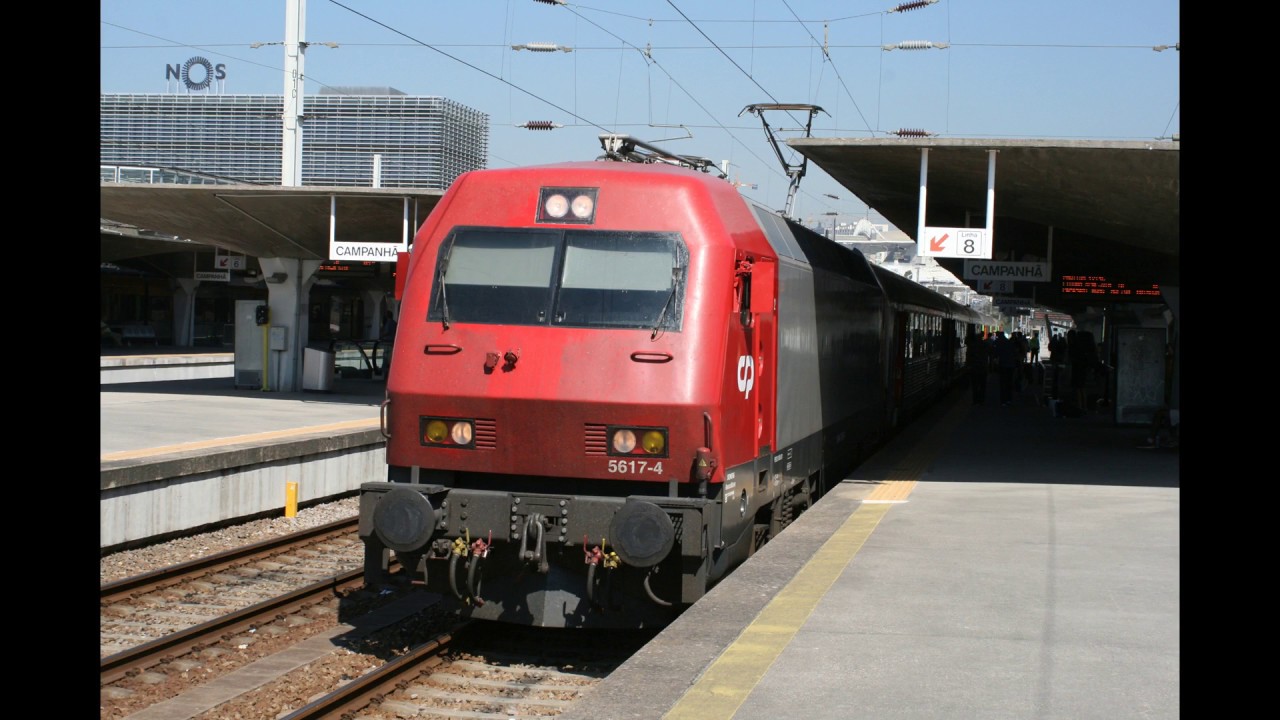 Portuguese Railways - Porto Campanha - CP Comboios de Portugal - YouTube