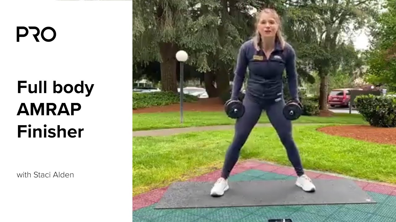 10-Minute Full-Body AMRAP Finisher with Staci | 5.16 | PRO Club - YouTube