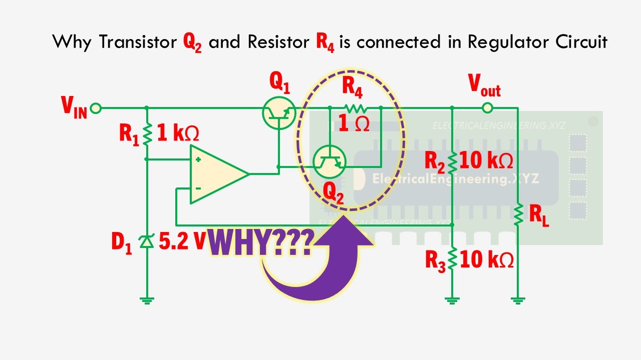 Constant Current Limiting Protection in Linear Regulators - YouTube