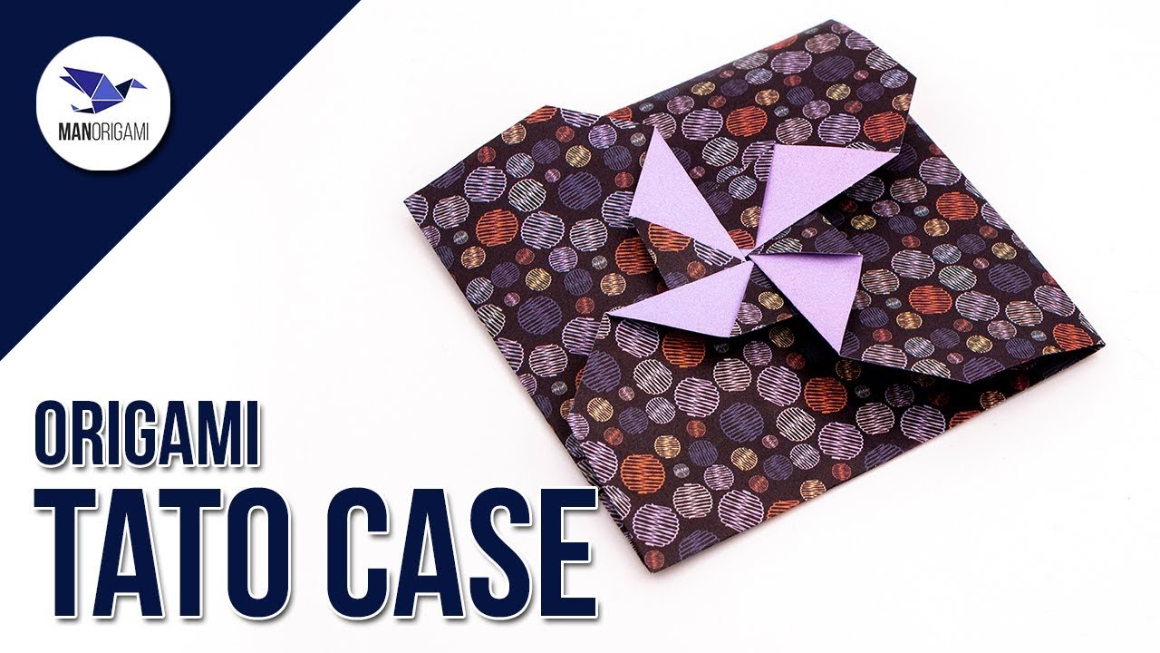 How to make a paper tato case - Origami Tutorial - YouTube
