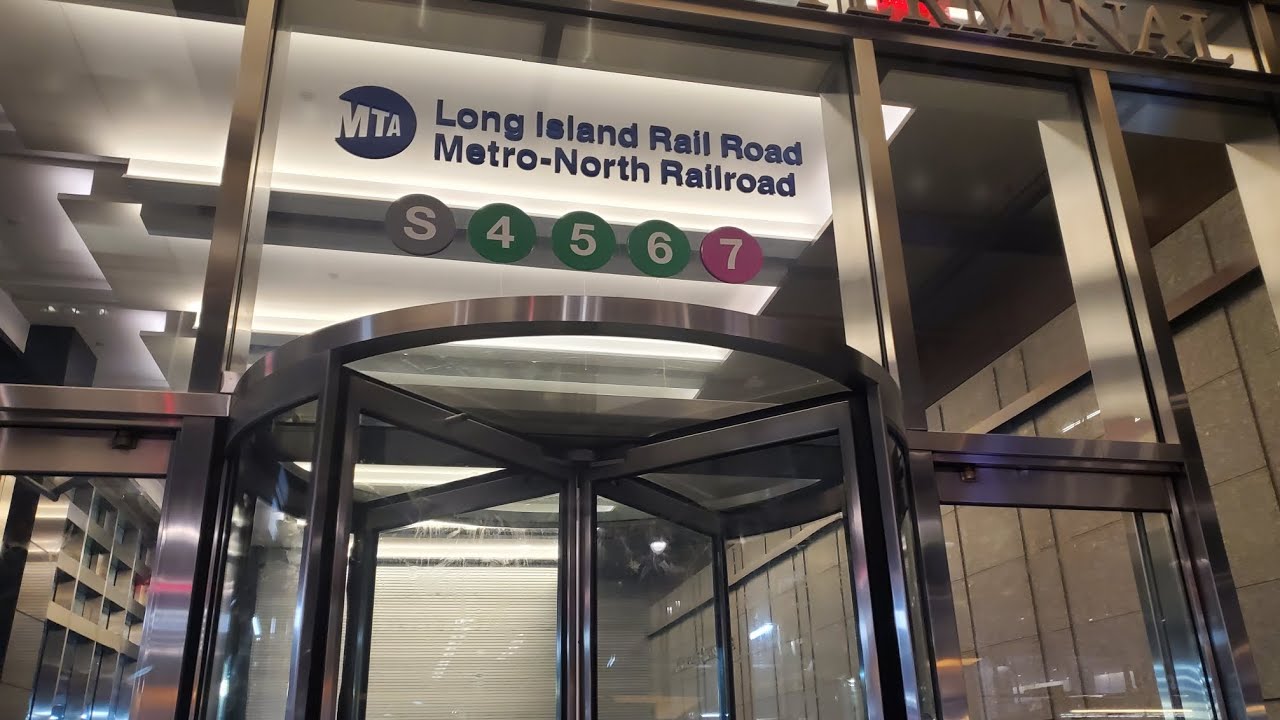 Grand Central LIRR long walk down to the train - YouTube