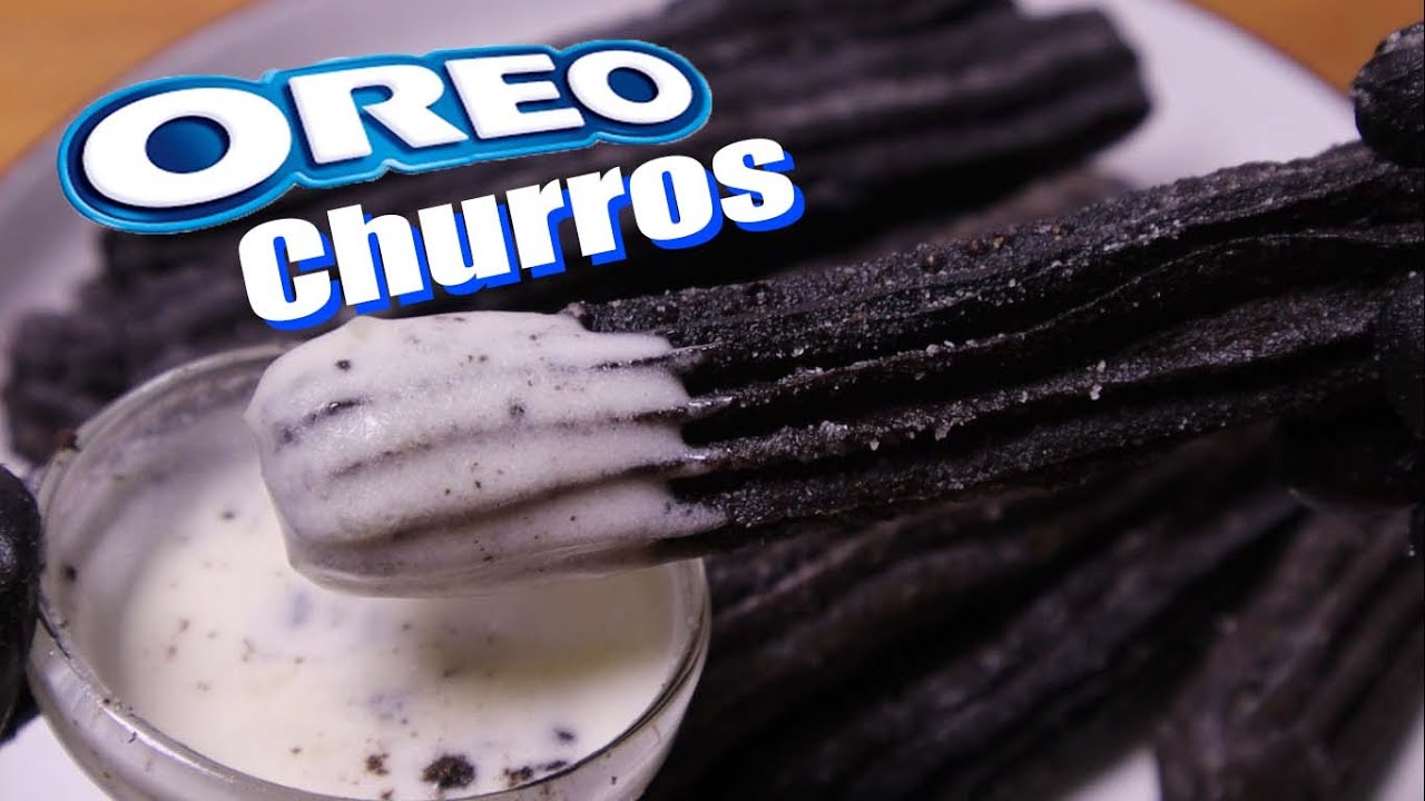 Resep Churros oreo simple! NO OVEN! NO MIXER! - YouTube
