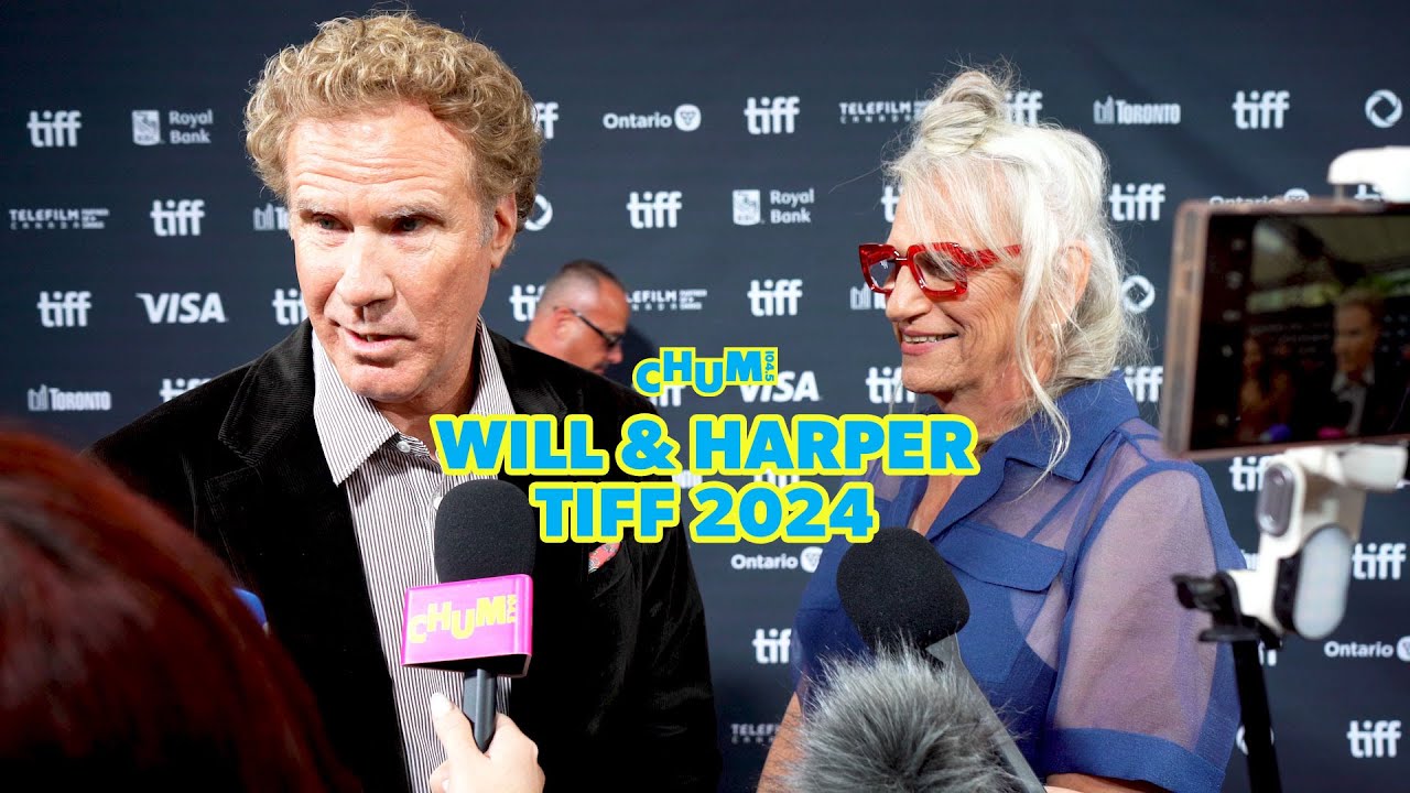 Will Ferrell and Harper Steele at the TIFF Premiere of Will & Harper ...