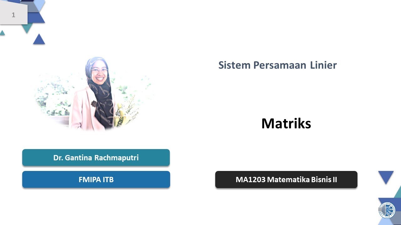 Metode Mencari Solusi SPL dengan Invers Matriks - YouTube