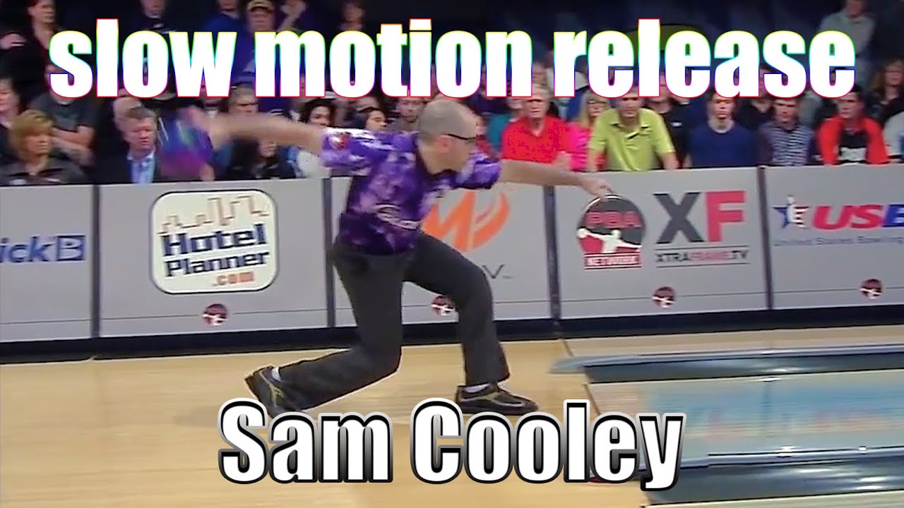 Sam Cooley slow motion release - PBA Bowling - YouTube