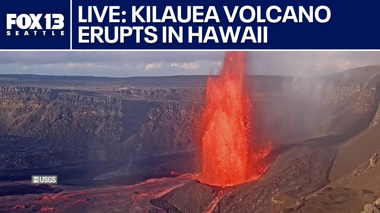 WATCH LIVE: Kilauea volcano erupts in Hawaii - YouTube