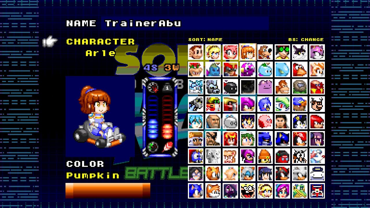Puyo Puyo Power-Up! Racing as Arle in Sonic Robo Blast 2 Kart 🌈🏁 - YouTube