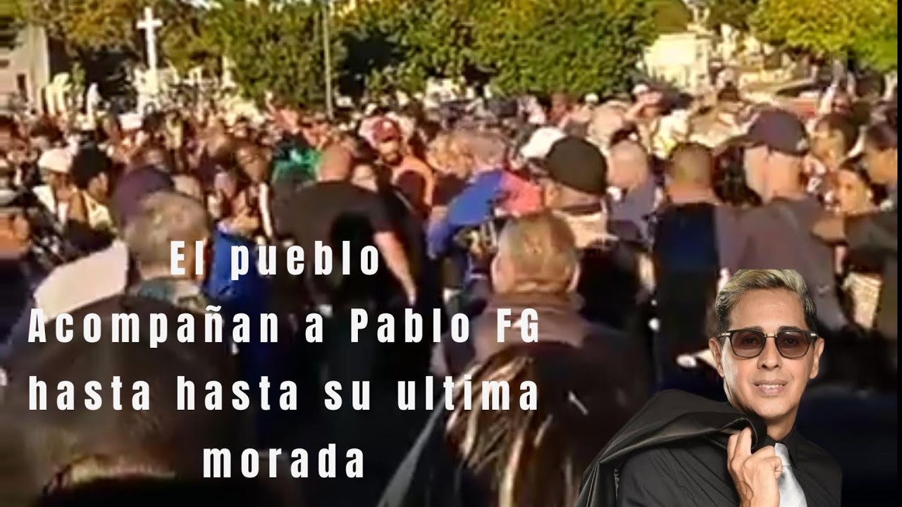 Los capitalinos acompañan a Pablo FG - YouTube
