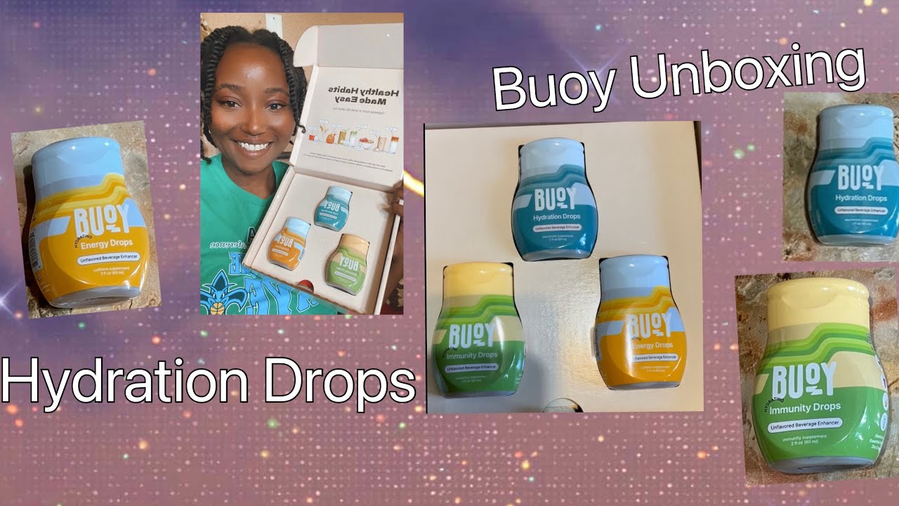 Buoy Hydration Drops *Unboxing* - YouTube