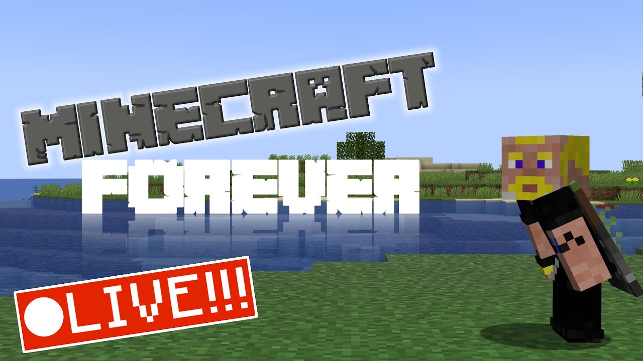 Starting a New Minecraft Forever World [🔴LIVE!!!] - YouTube