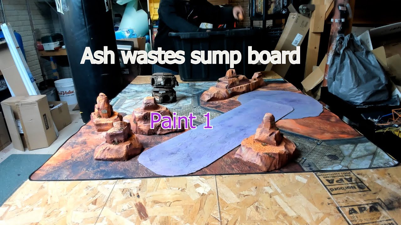 Necromunda ash wastes sump paint 1 - YouTube