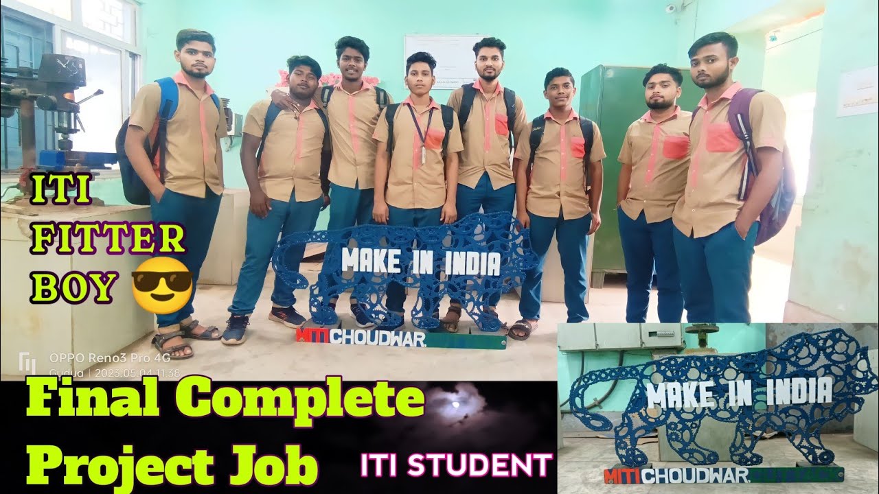 Final Project Job Complete || ITI STUDENT || ITI FITTER BOY || Vlogger ...