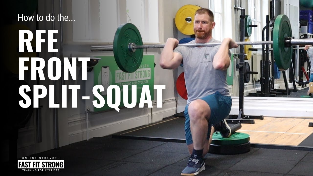 RFE Front Split Squat - YouTube